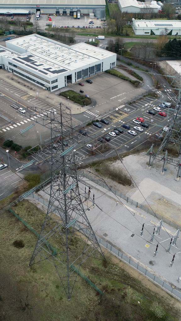 Drone Mapping at Findel Complex - Line Design Technology